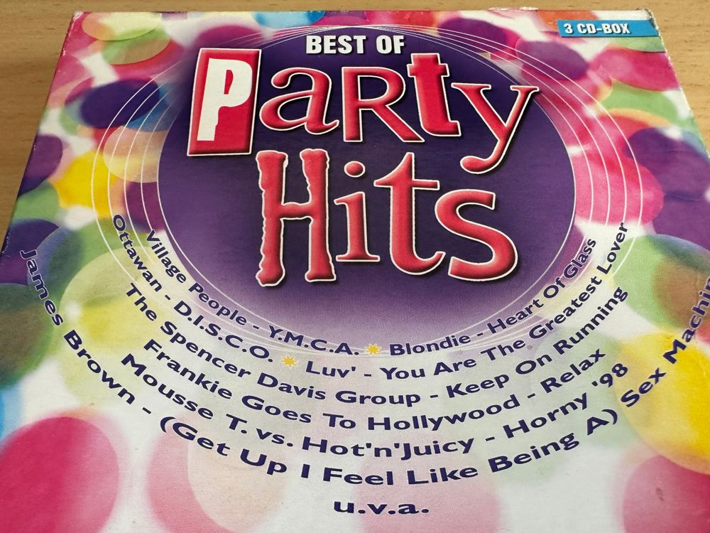 Various – Best Of Party Hits - 3 CD | Kaufen auf Ricardo