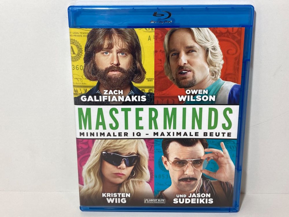 Masterminds - Minimaler IQ , Maximale Beute Blu Ray (Gebraucht) in Wilderswil für CHF 4.9 – mit ...