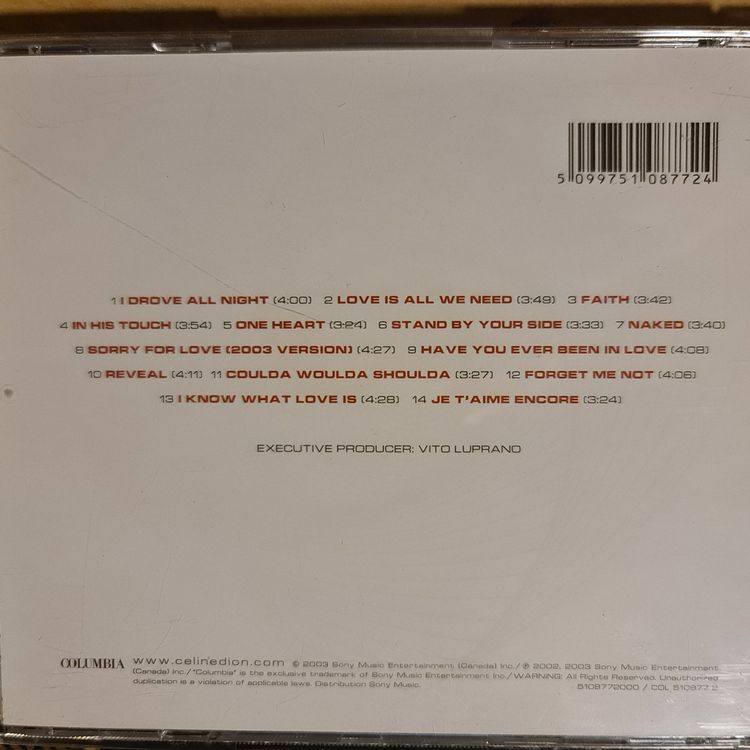 Celine Dion - one heart | Kaufen auf Ricardo