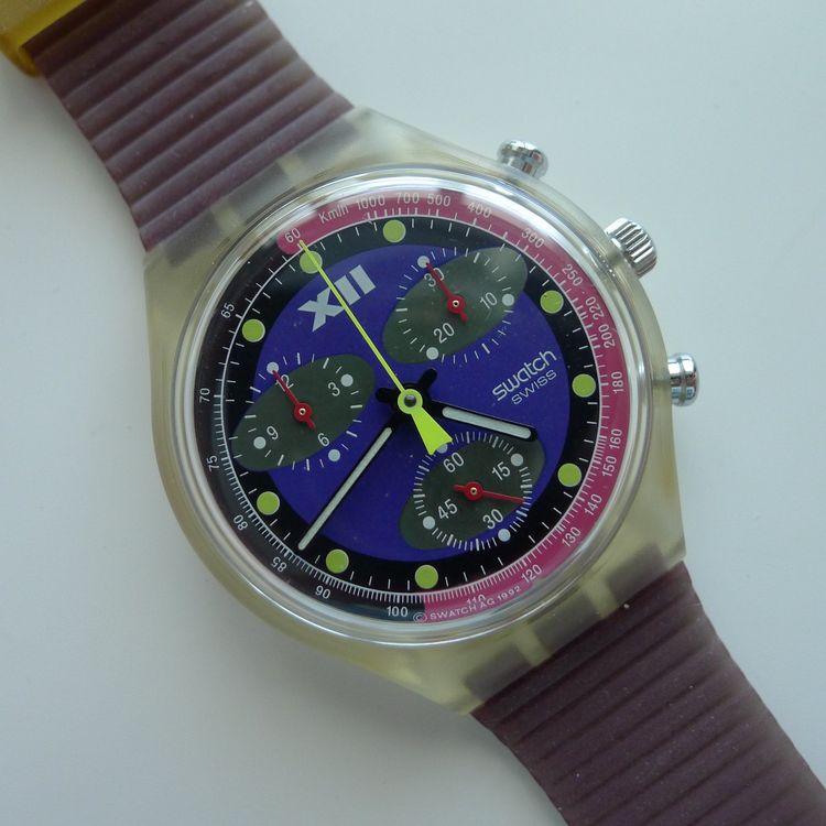 Swatch Chrono BLUE CHIP (Neu (gemäss Beschreibung)) in Ebikon für CHF ...