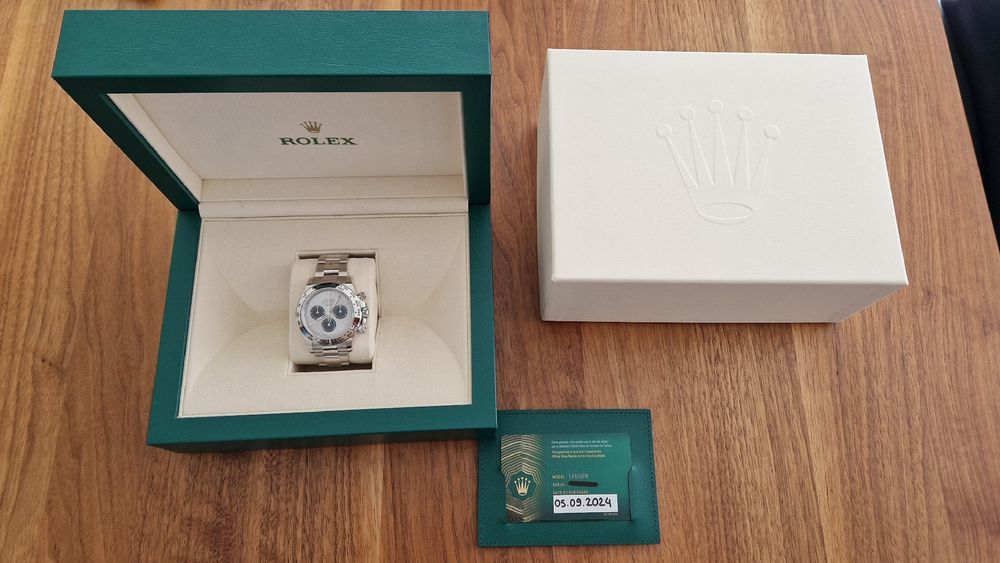 Rolex Daytona Weissgold Ref. 126509 (Neu und originalverpackt) in ...