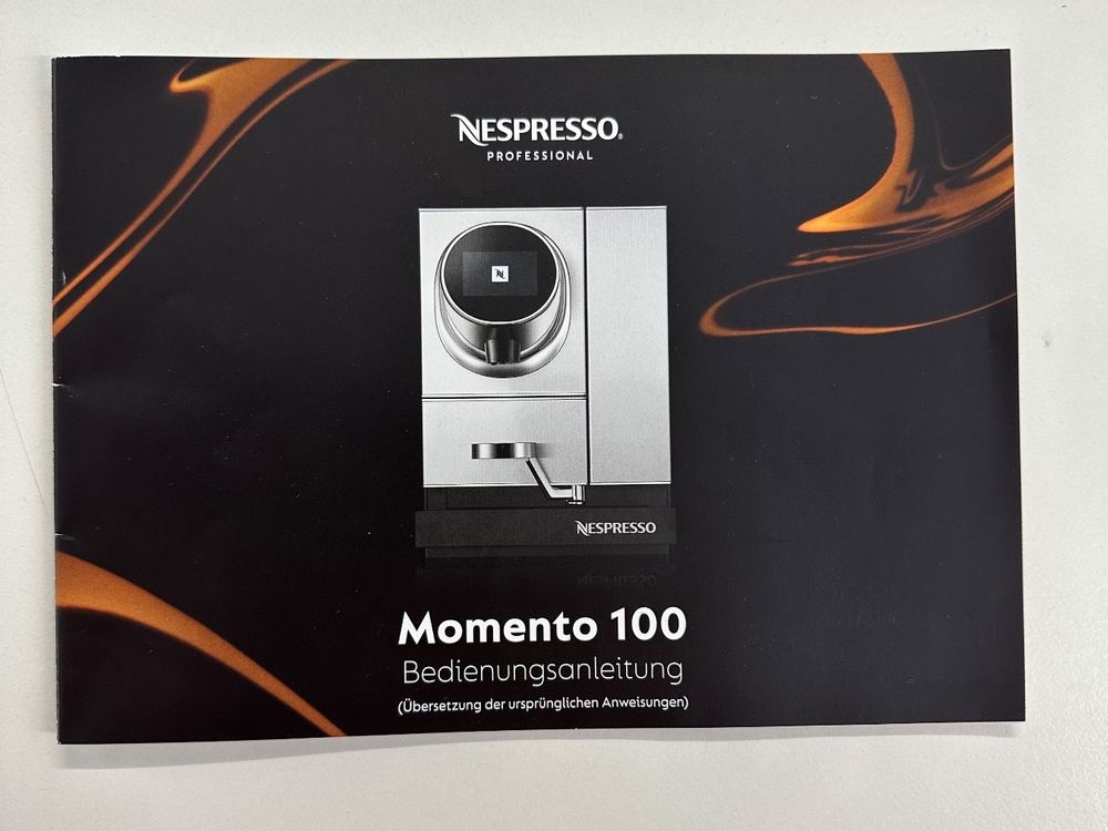 Nespresso Kaffeemaschine Momento 100, Touchdisplay defekt (Defekt) in ...