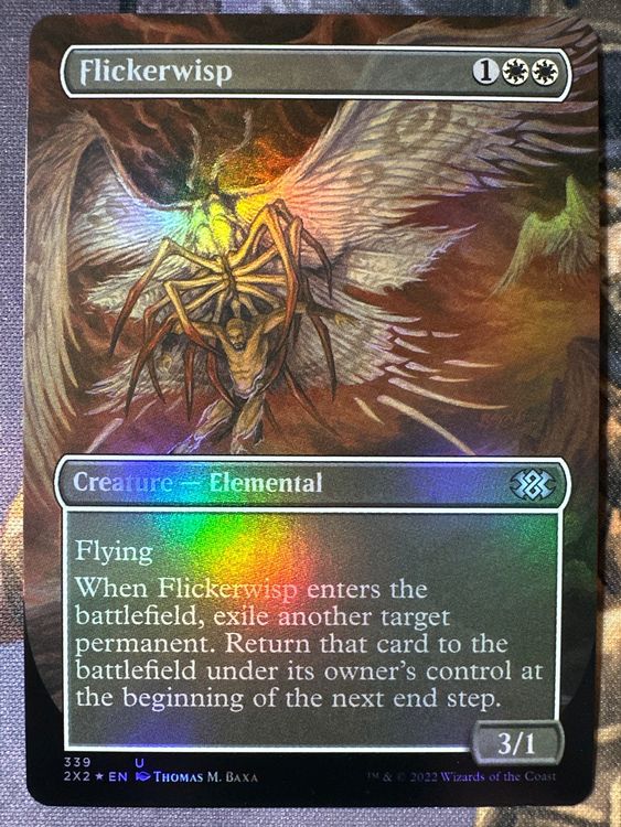 Flickerwisp FOIL Variant 339 Double Masters 2022 | Kaufen auf Ricardo