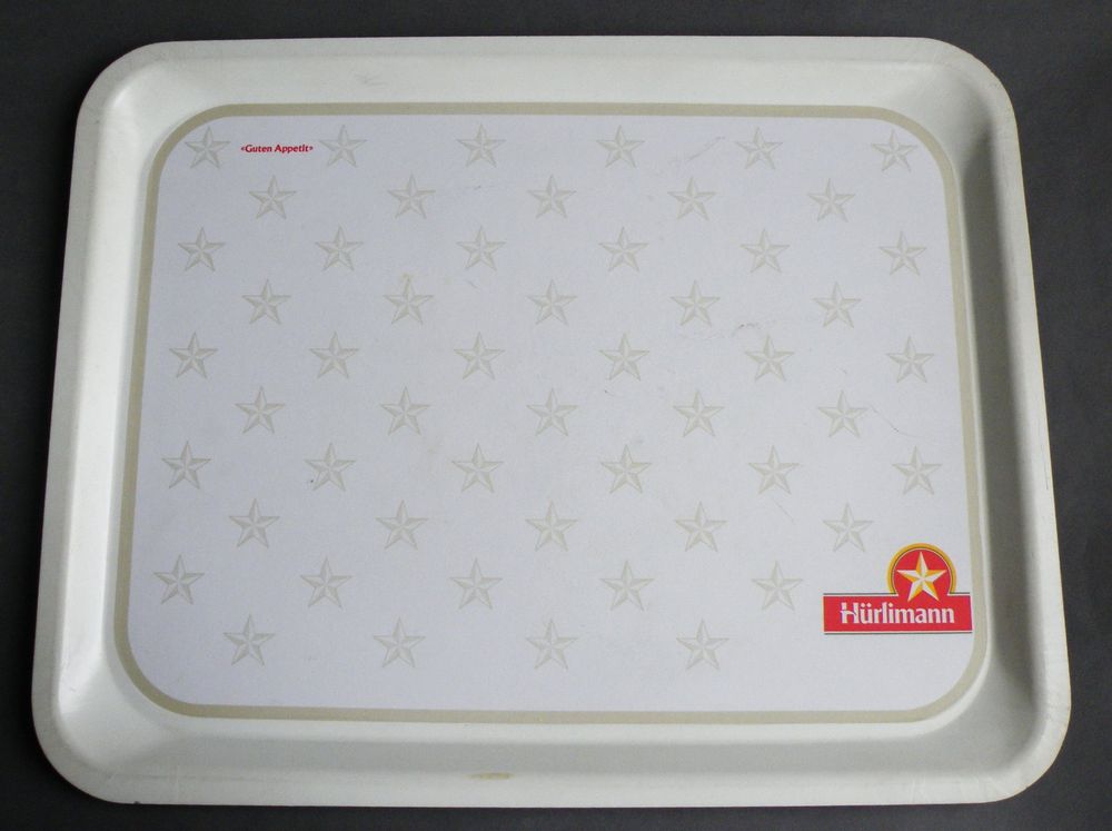 💥 Brauerei HÜRLIMANN Bier Serviertablett Tablar Kantine 💥 (D'occasion ...