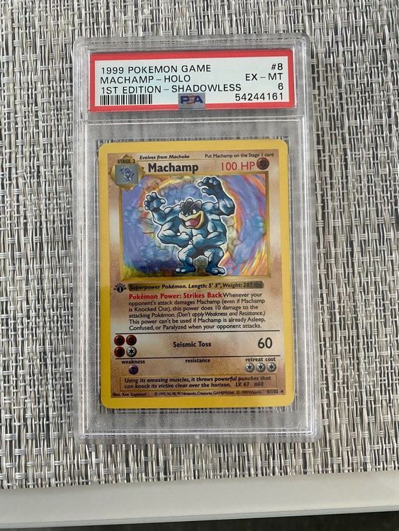 Machomei Base Set 1. Edition Shadowless | Kaufen auf Ricardo