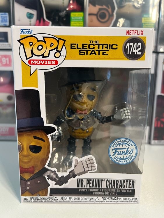 Funko POP! Movies The Electric State Mr. Peanut Character (Neu und ...
