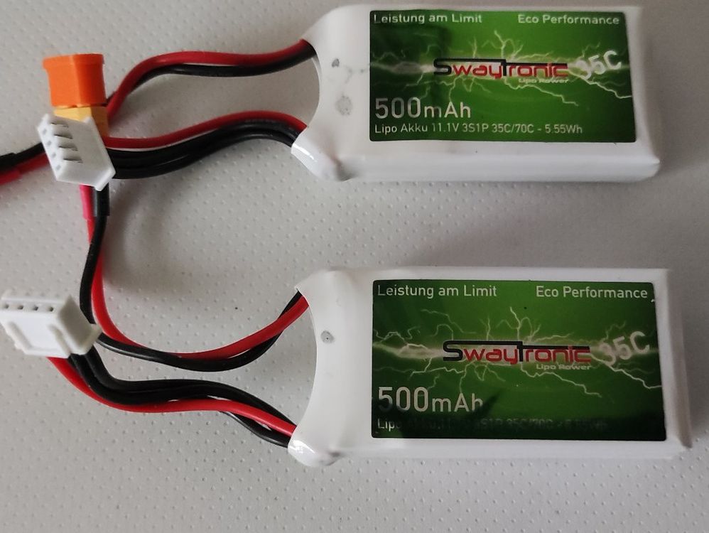 SWAYTRONIC LiPo 3S 11.1V 500mAh 35C/70C XT30 (Neu (gemäss Beschreibung)) in Neuchatel für CHF 10 ...