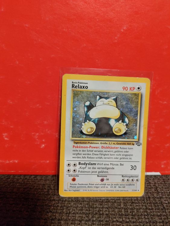 Relaxo Holo 11/64 (Gebraucht) in Fideris für CHF 14 – mit Lieferung auf ...