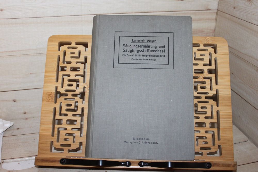 Säuglingsernährung und Säuglingsstoffwechsel-Langstein 1914 (Gebraucht ...