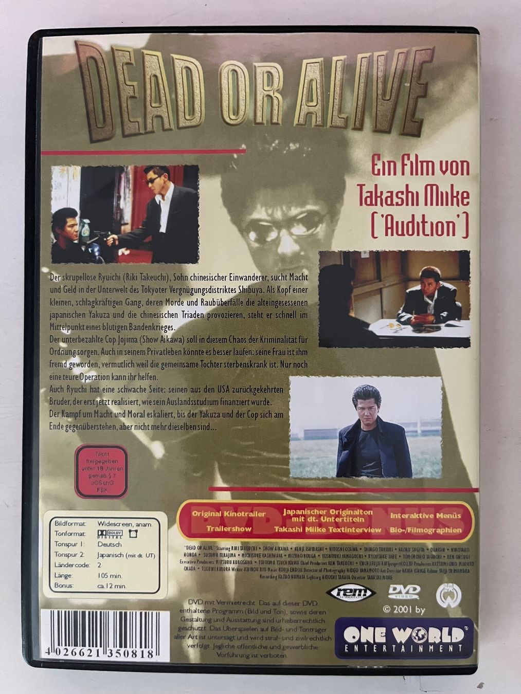 Dead or Alive (2005) DVD 📀 (Neu (gemäss Beschreibung)) in Sierre für ...