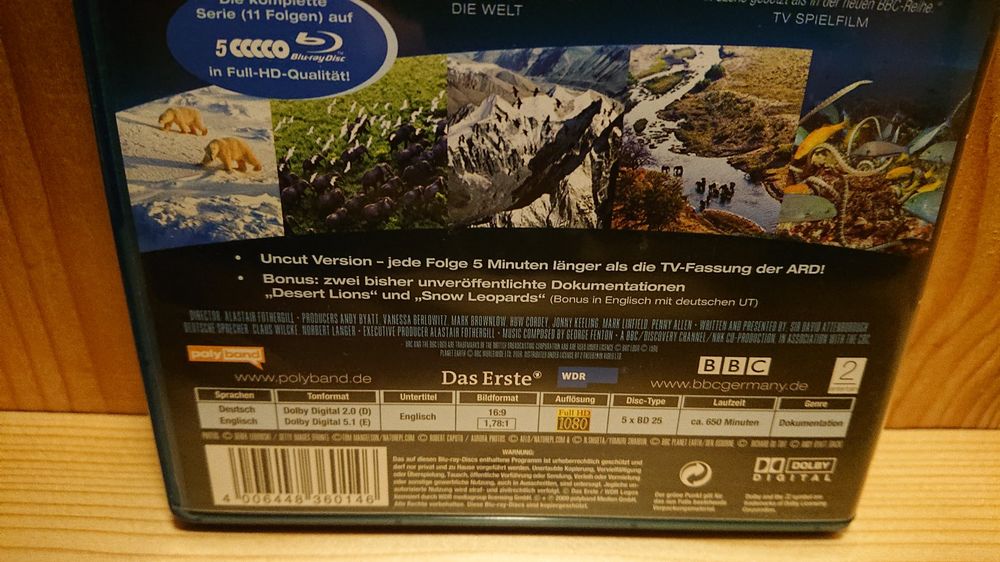 PLANET ERDE Die Komplette Serie auf Blu-Ray | Kaufen auf Ricardo