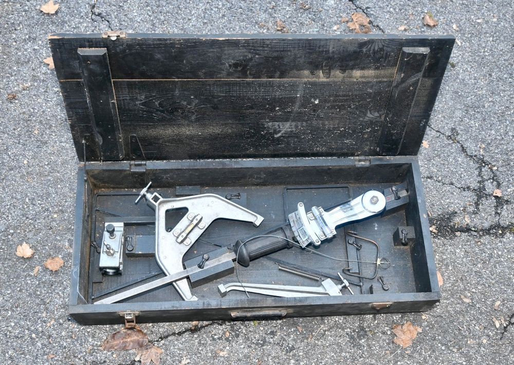 VTG DUNLOP Wheel Camber, Castor & King Pin Gauge CG/3 SET (Gebraucht ...