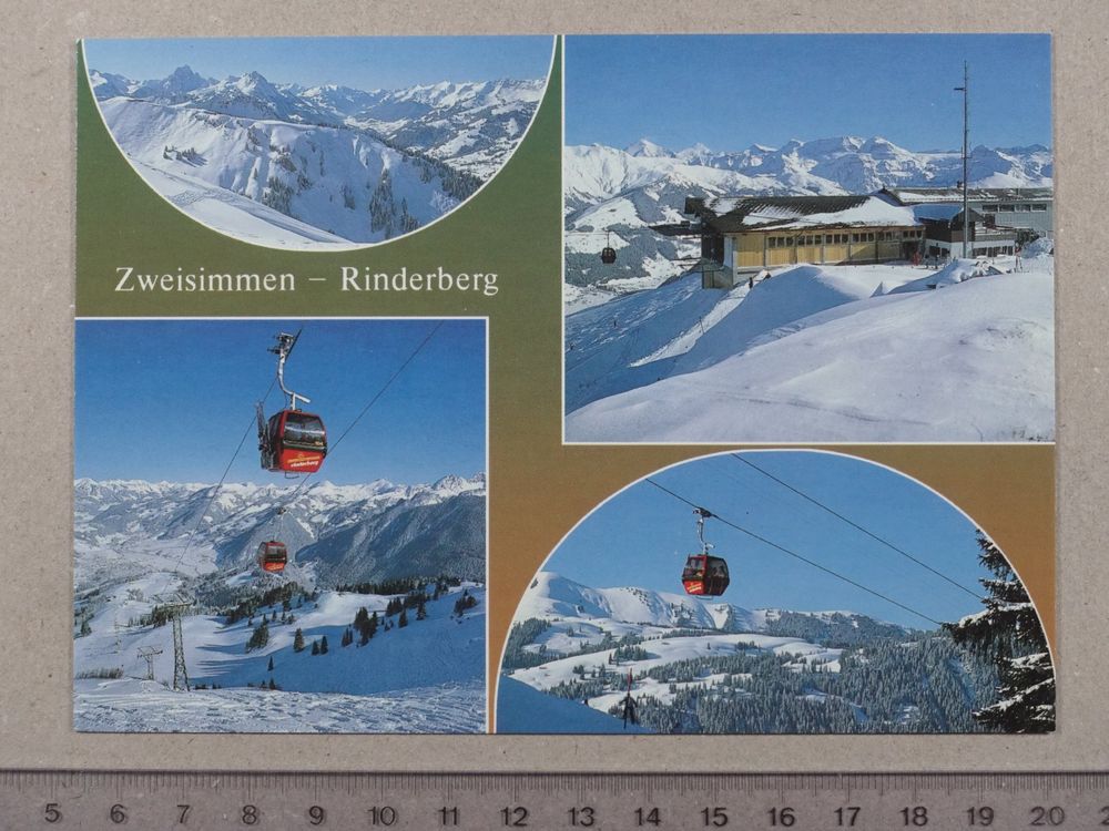 Zweisimmen Rinderberg, Ski, Gondelbahn, Berner Oberland (Gebraucht) in ...