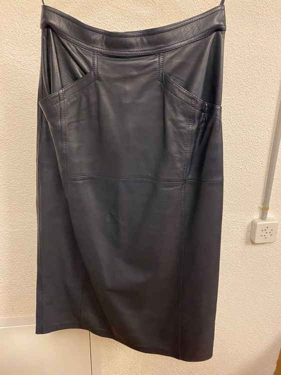 Vintage Lederrock Marineblau aus den 80' (Gebraucht) in Winterthur für ...