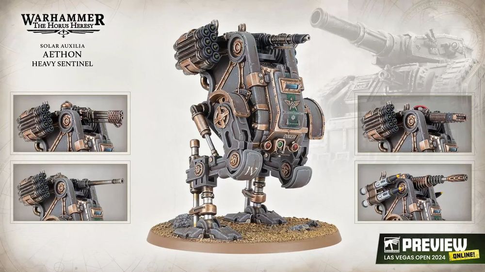 Solar Auxilia Aethon Heavy Sentinel Warhammer 30k Horus (Gebraucht) in ...
