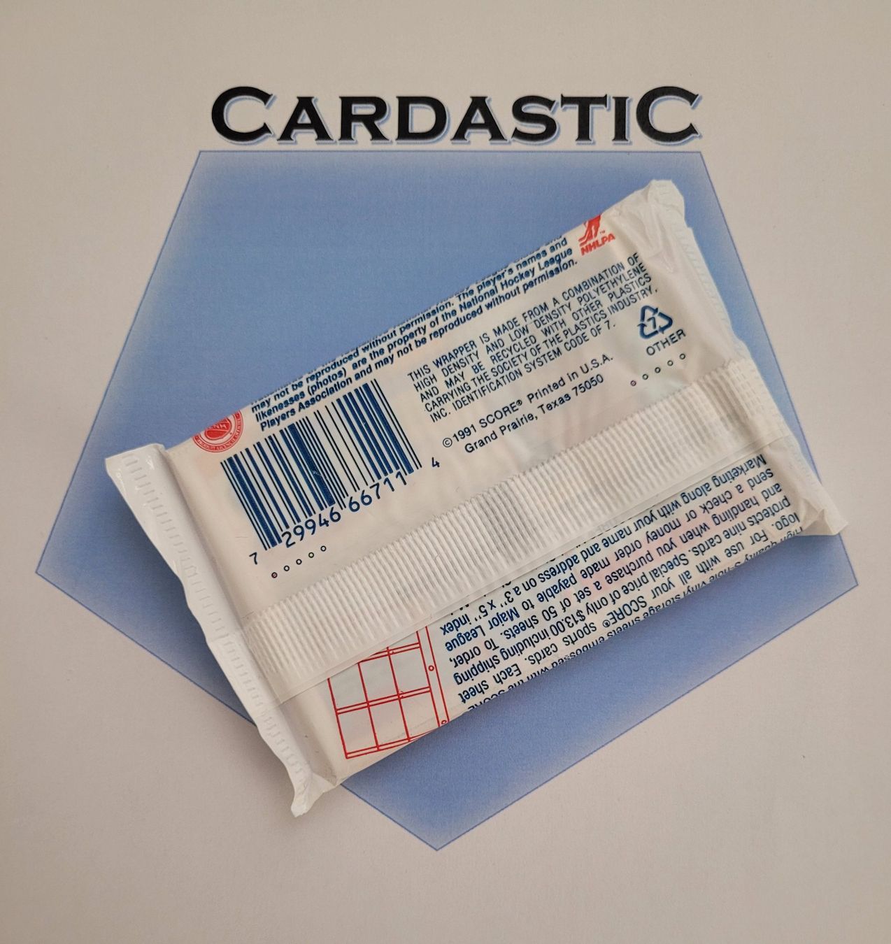 Score 91-92 NHL Series 1 Bilingual Sealed Pack mit 15 cards (Neu und ...