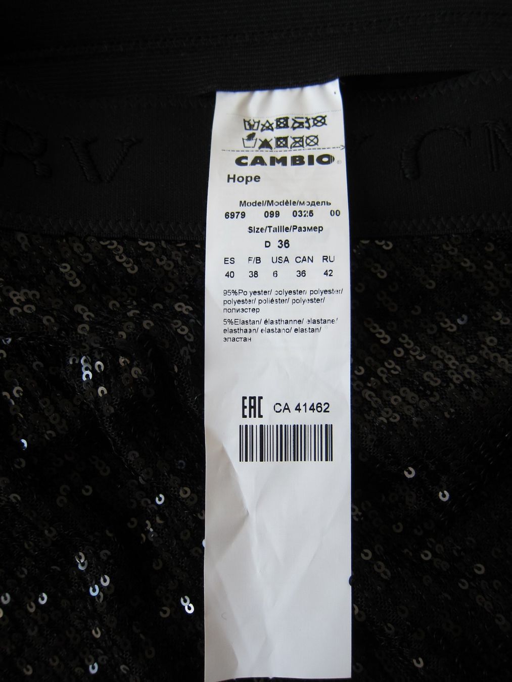 Jupe, Rock, Cambio Mod. Hope, Pailetten NEU! NP ca. 190.- (Neu (gemäss ...