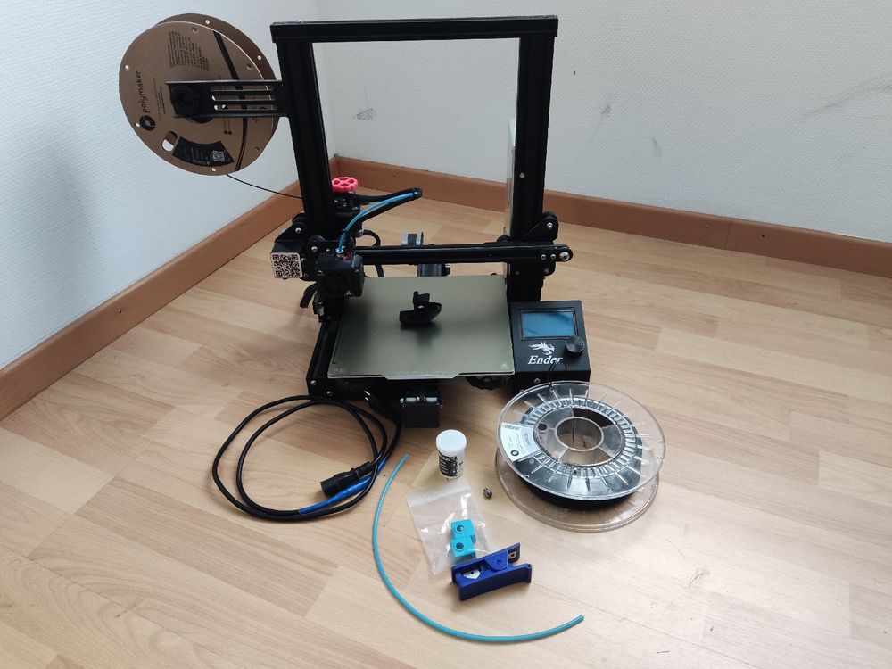 Ender 3 Pro PEI Silent Motherboard Mesh Bed Leveling (Gebraucht) in ...