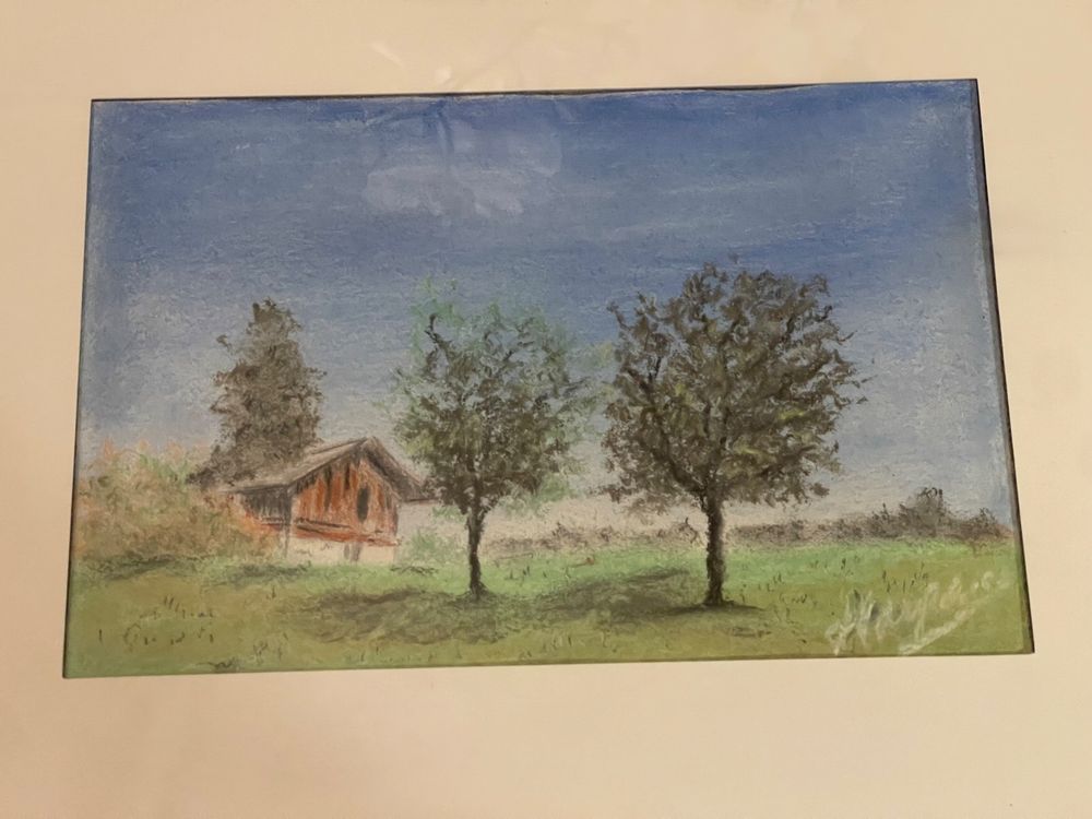 2 tableaux -Aquarelle signés par l’artiste | Kaufen auf Ricardo