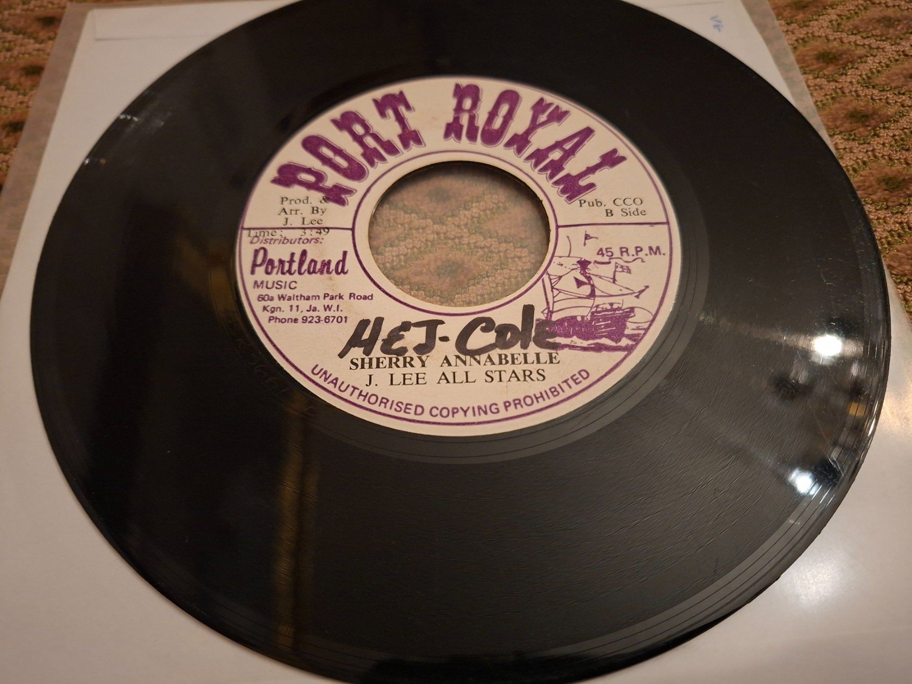 Reggae 7" - Sir P.J - Uganda The First (Gebraucht) in Bernex für CHF 50 ...