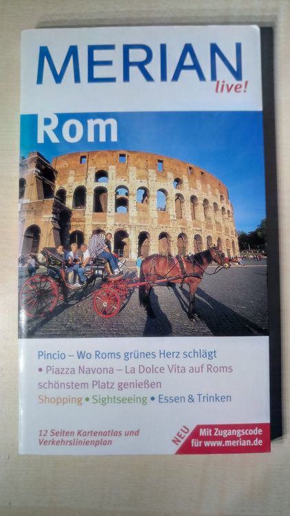Reiseführer Rom (Merian) Ausgabe 2005 (Gebraucht) in Guttannen für CHF 1 – mit Lieferung auf ...