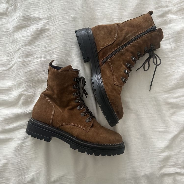 GLOBUS Wildleder Boots, warm Gr. 40 (Gebraucht) in Unterengstringen für ...