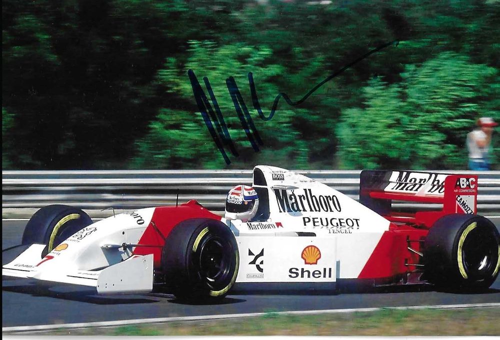 Alliot McLaren 1994, original signiert! | Kaufen auf Ricardo