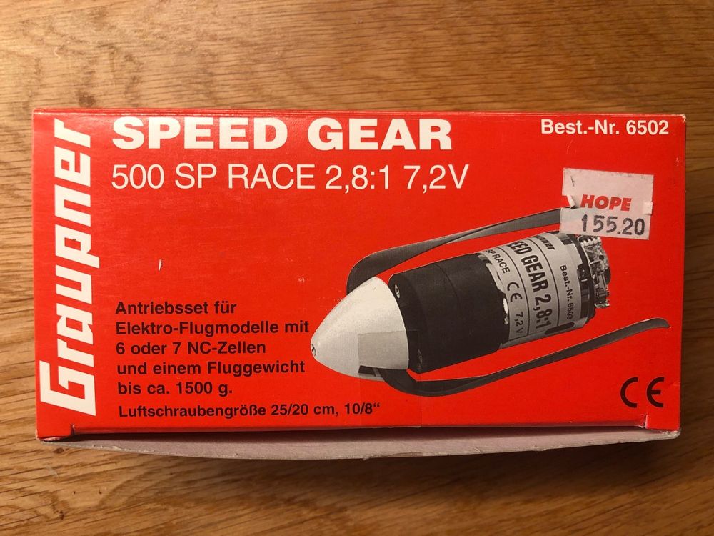 Graupner Speed Gear Elektromotor 500 SP | Kaufen auf Ricardo