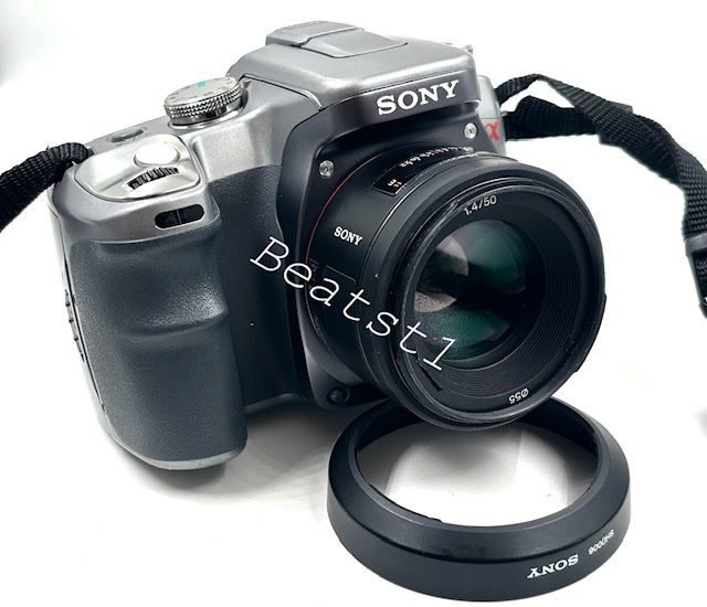 Sony A100 (CCD) silber + Sony AF 50mm 1.4 (Gebraucht) in Seewis Dorf ...