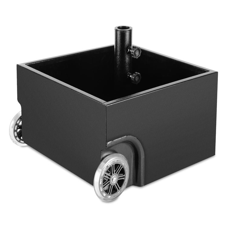 Sonnenschirmständer Schirmständer mit Rollen Blumenbeet 68kg | Kaufen ...