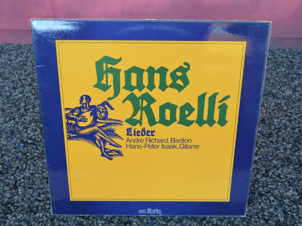 4961 Hans Roelli, André Richard (6), Hans-Peter Isaak – Lied | Kaufen ...