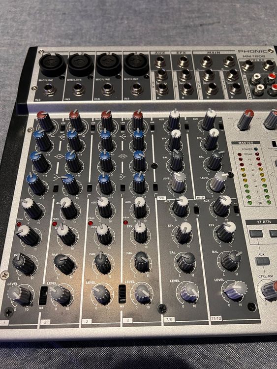 Phonic MM1202 Mischpult inkl. BOX AB 1.- | Kaufen auf Ricardo