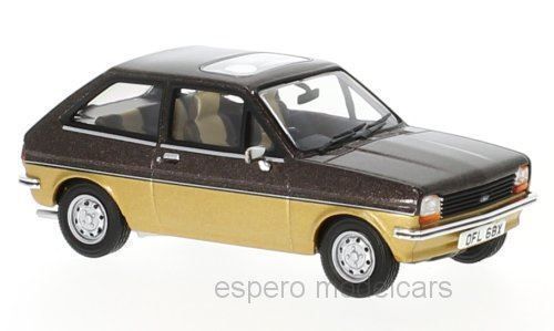 Ford Fiesta MK I 1.1 Sandpiper II 1981 RHD dunkelbraun met. (Neu und ...