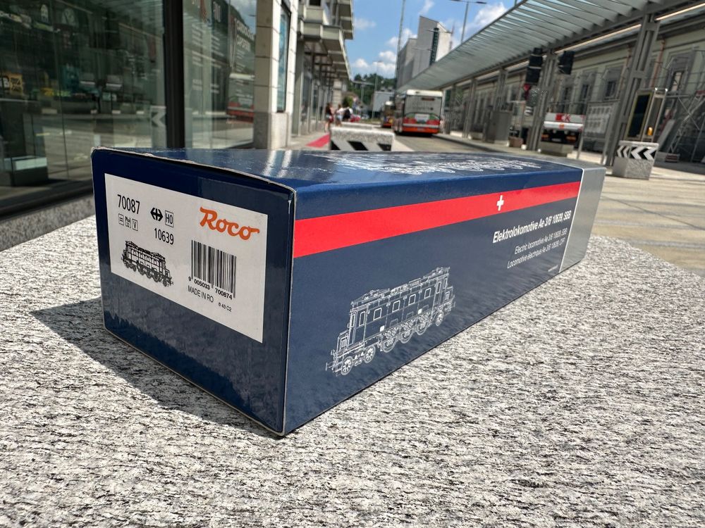 Roco 70087 HO DC SBB Ae3/6 10639 SBB (Neu und originalverpackt) in ...