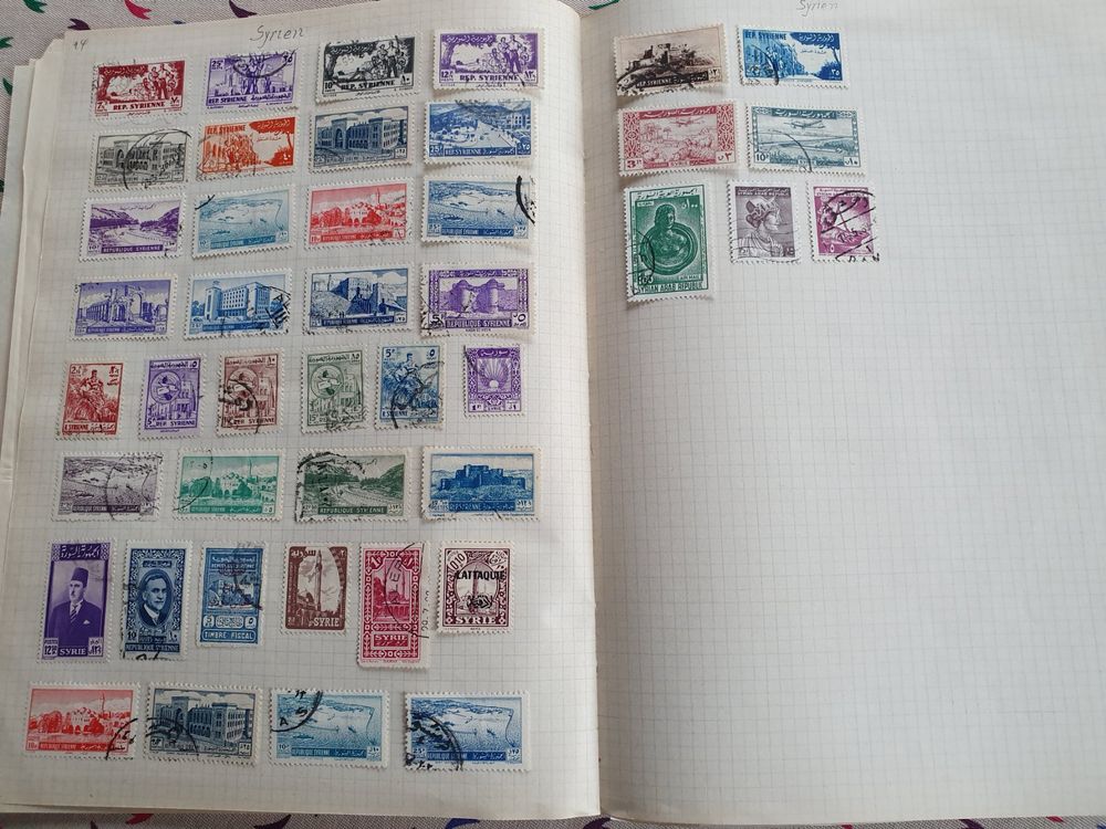 Altes Briefmarkenheft Asien div. Länder (Gebraucht) in Rubigen für CHF ...
