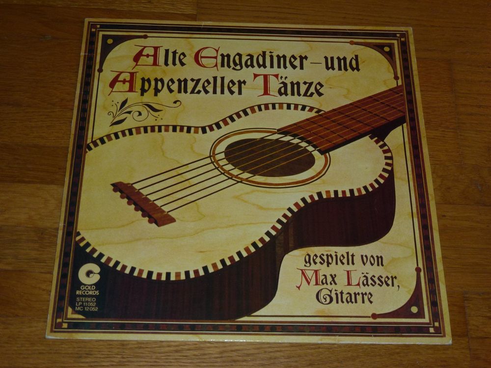 LP MAX LÄSSER spielt ALTE ENGADINER + APPENZELLER TÄNZE,VG++ | Kaufen ...