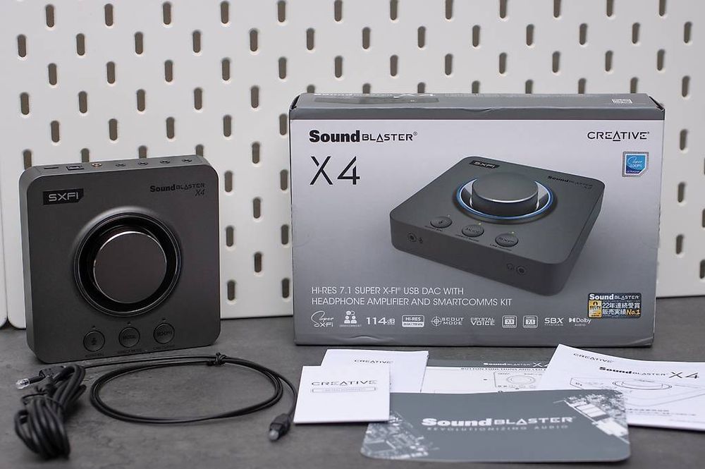 Creative Sound Blaster X4 - USB-C Soundkarte DAC/AMP (Neu (gemäss Beschreibung)) in Zürich für ...