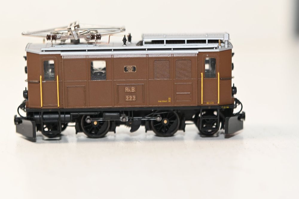 RhB Ge 2/4 222 Bemo HOm mit OVP , läuft eiwnadfrei (Gebraucht) in Laupen ZH für CHF 121 – mit ...