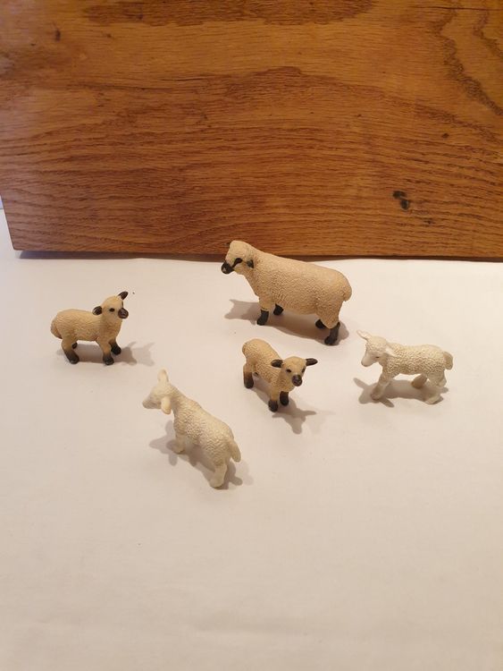 Schleich Tiere, Schafe, Ziegen, Schweine, Ente, Hühner, Hase | Kaufen auf Ricardo