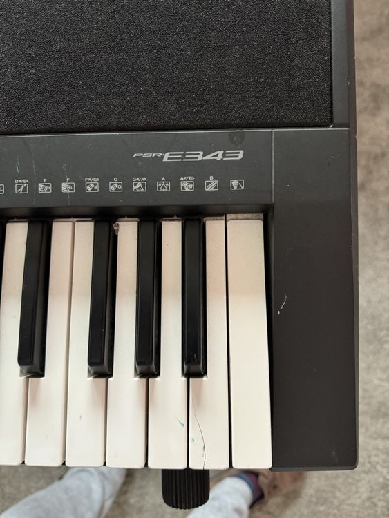 Yamaha Keyboard PSR e343 (Gebraucht) in Schindellegi für CHF 31 – nur ...