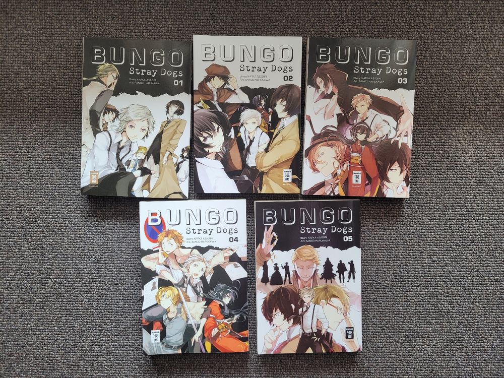 Bungo Stray Dogs Band 1-5 (Neu (gemäss Beschreibung)) in Winterthur für ...