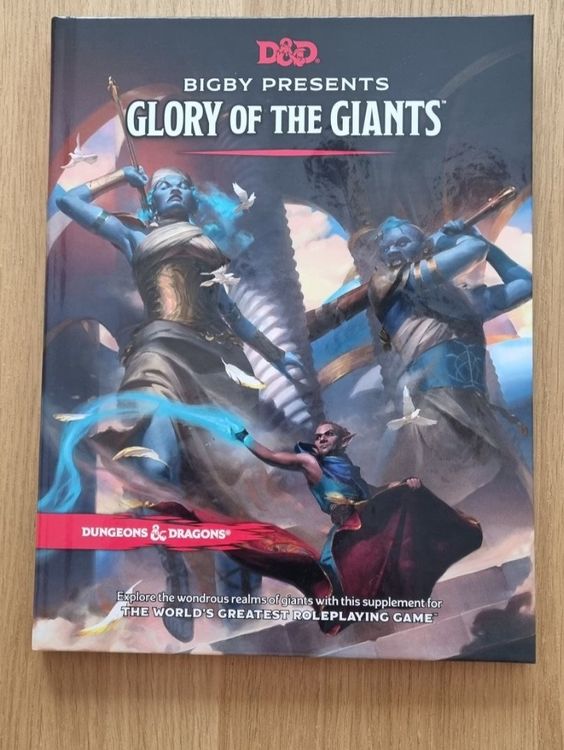Bigby Presents: Glory of Giants (D&D) Expansion Book DnD (Neu (gemäss ...