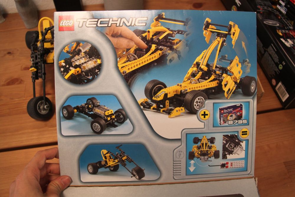 LEGO Technic Set 8445 - F1 Rennauto und Trike Motorcycle | Kaufen auf ...