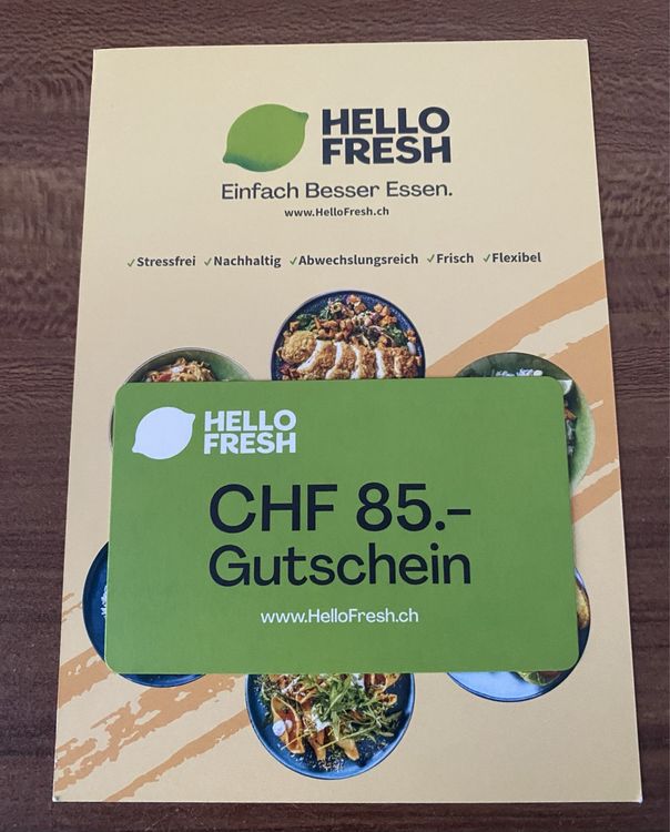 Gutschein Hello Fresh | Kaufen auf Ricardo