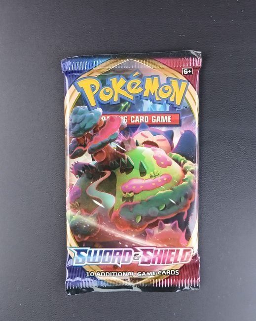 1X Sword and Shield Base Set Booster Pack OVP - EN (Neu und ...