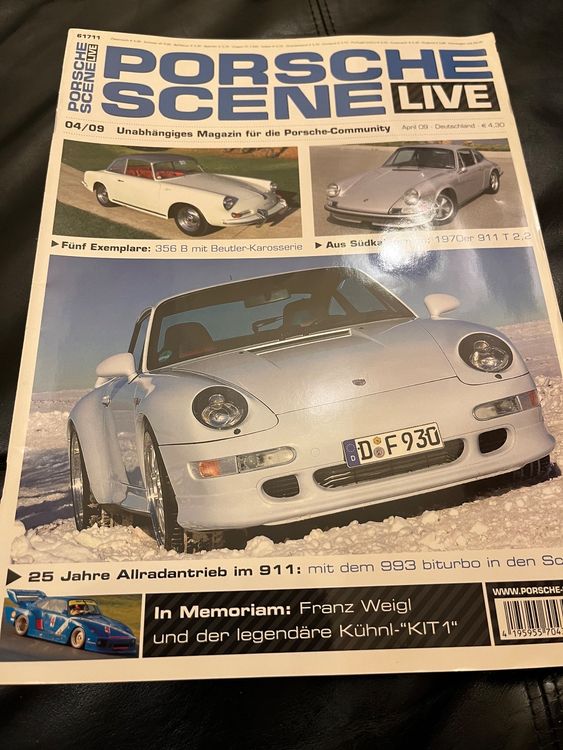 Porsche Scene Live 4/09/Oldtimer/Poster (Gebraucht) in hunzenschwil für ...