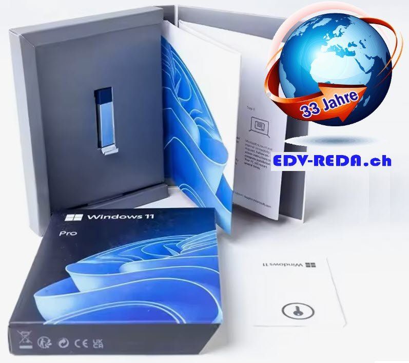 WINDOWS 11 PRO OEM 64 BIT USB + LIZENZ KEY (Neu (gemäss Beschreibung ...