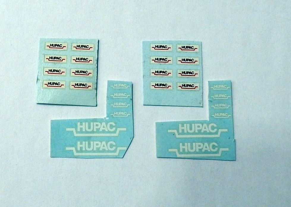 N - Décalcomanie - "Logo HUPAC" Pour wagons & Lok (Neu (gemäss ...