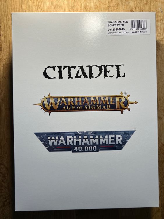 WARHAMMER Age of Sigmar Skaven Thanquol & Boneripper Box Set (Neu ...