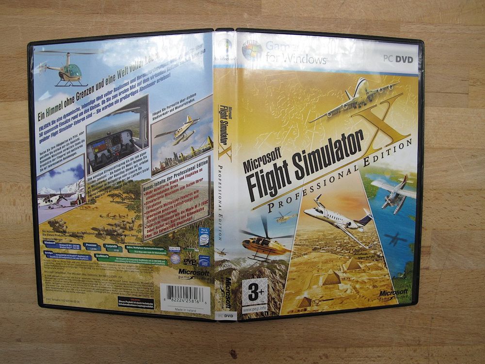 MS Flight Simulator X professional incl. Switzerland Scenery | Kaufen ...